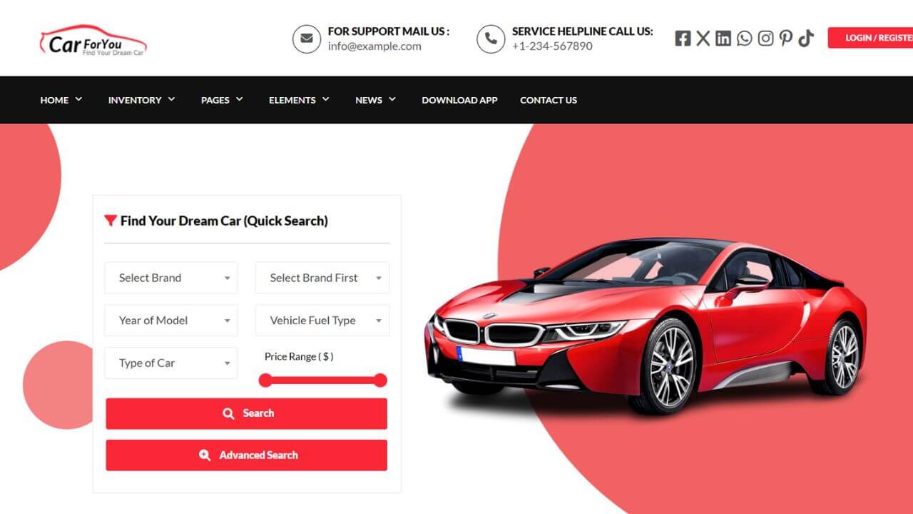 10 Best Car Dealer Website Templates 2025: Free/Paid Themes